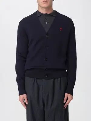 Ami Pullover Sweater - Navy