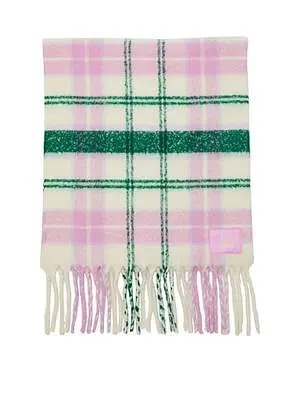Pink Oversized Scarf