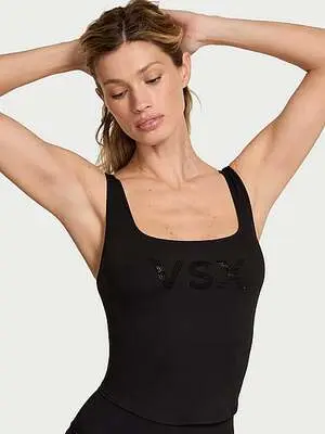 Victoria's Secret Vsx Elevate™ Diamanté Flex Tank Top
