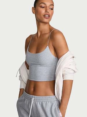 Victoria's Secret Angel Essentials Cotton Tank Top - Grey