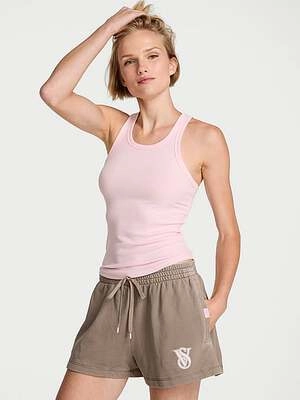 Victoria's Secret Angel Essentials Off-duty Terry Lounge Shorts - Grey