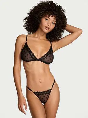Victoria's Secret Lace Trimmed Briefs For Women