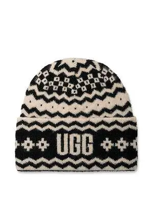 Pink Ugg® Uggisle Beanie - Black