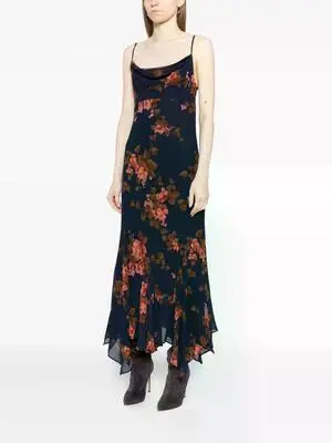 REFORMATION Lluvia Floral Print Dress