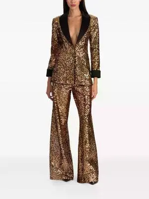 Alice + Olivia Sequin Embellished Blazer