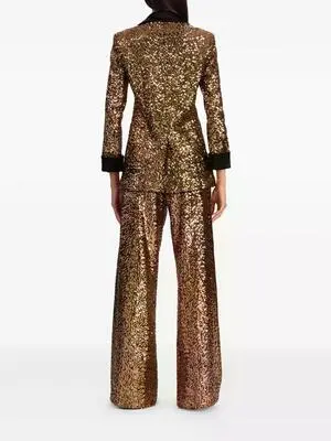 Alice + Olivia Sequin Embellished Blazer
