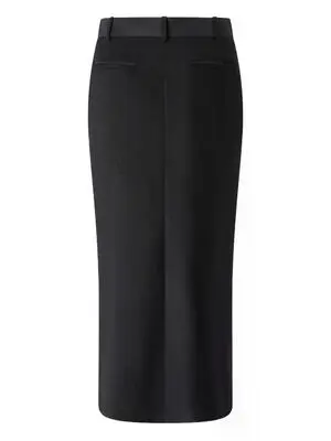 Pinko High-waisted Slit Midi Skirt