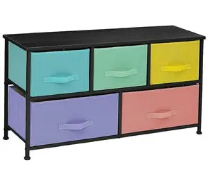 SORBUS Dresser With 5 Drawers - One-color