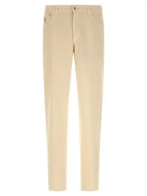 Brunello Cucinelli Corduroy Trousers - Beige