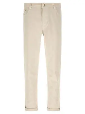 Brunello Cucinelli Comfort Cotton Jeans - Beige