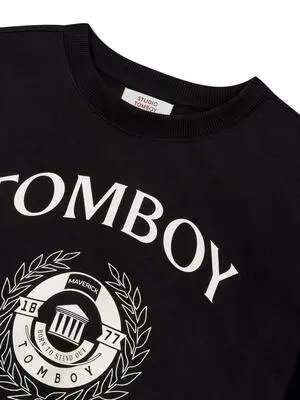 STUDIO TOMBOY Graphic Print Sweatshirt