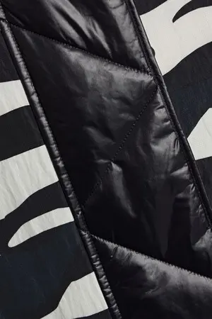 HOLDEN Zebra-print Ripstop Ski Jacket