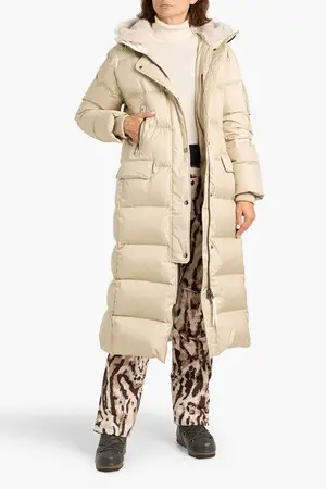 Bogner Jonna Quilted Ripstop Down Coat - Beige