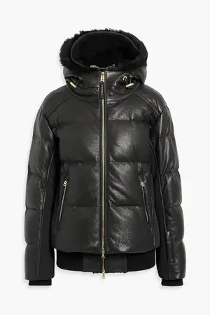 Bogner Melia Quilted Leather Ski Jacket