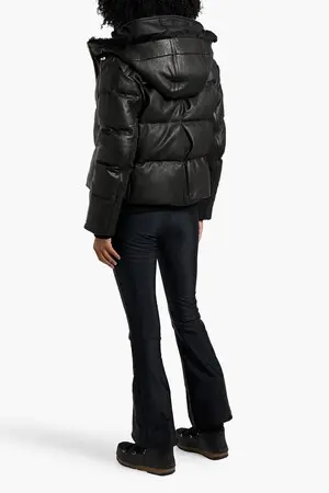 Bogner Melia Quilted Leather Ski Jacket