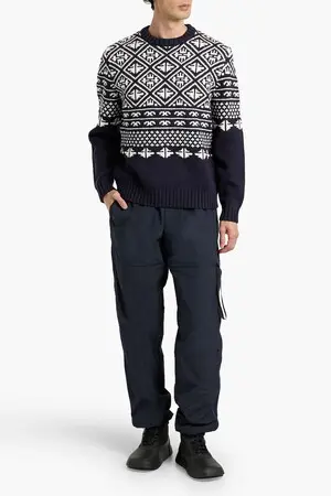 Bogner Lucian Jacquard-knit Wool-blend Sweater