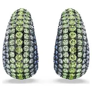 SWAROVSKI Sublima Clip-on Earrings - Green
