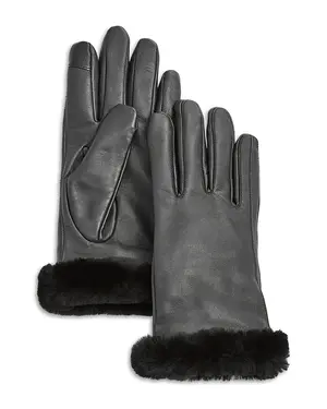 Ugg Textured Gloves For Women