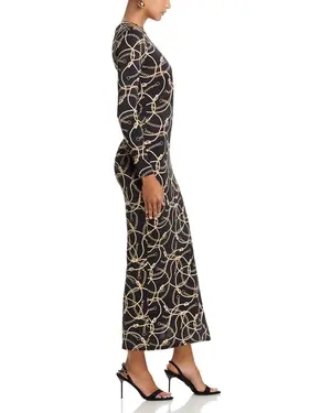 Generation Love Addison Chain Print Maxi Dress