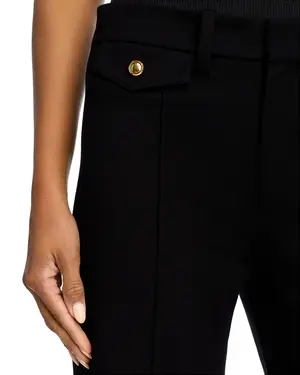 FRAME The Reboot Crop Pants - Black