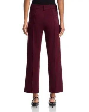 FRAME The Reboot Crop Pants - Cabernet