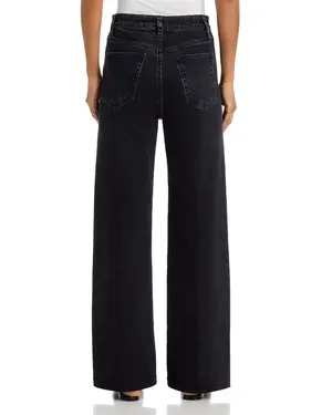 FRAME The Refined High Rise Palazzo Jeans - Vector