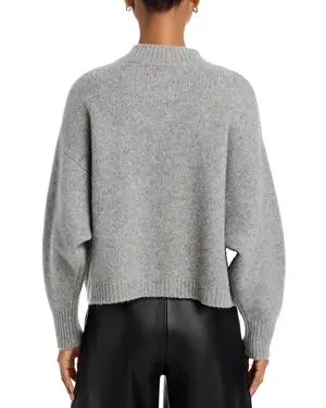 FRAME The Cashmere Fleck Cardigan - Silver