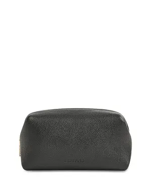 Whistles Ria Mini Leather Zip Pouch