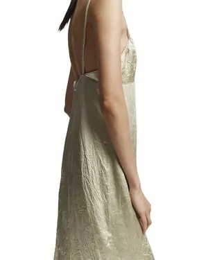 SAINT ART Cannon Midi Shift Dress