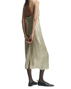 SAINT ART Cannon Midi Shift Dress