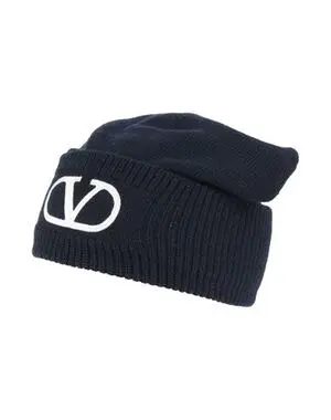 Valentino Garavani Virgin Wool Beanie - Blue