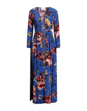 We Are Leone Floral Print Silk Overcoat