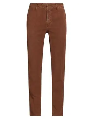 Incotex Tapered-leg Velvet Chino Pants