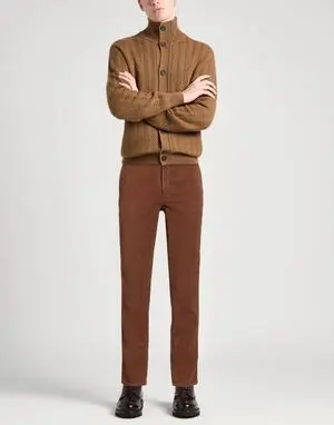Incotex Tapered-leg Velvet Chino Pants
