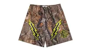 ERIC EMANUEL Ee Basic Short - Tree Camo/black/lime Bolt