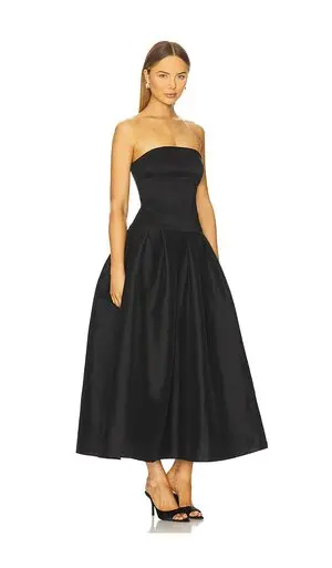 MORE TO COME Cambria Strapless Dress - Black
