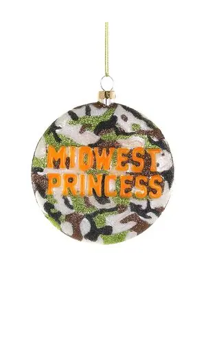 CODY FOSTER & CO Midwest Princess Ornament In Green - N,a