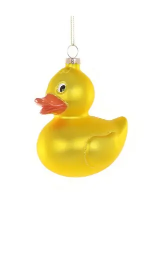 CODY FOSTER & CO Classic Rubber Duck Ornament In Yellow - N,a