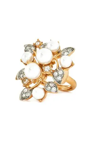 KENNETH JAY LANE Vine Adjustable Ring - Gold