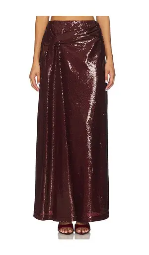 KATE BARTON Sequin Maxi Skirt