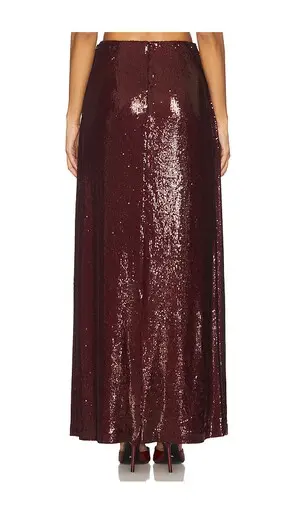KATE BARTON Sequin Maxi Skirt
