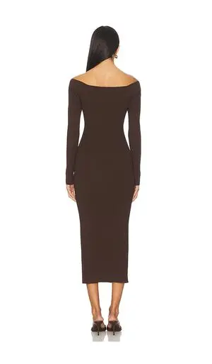 Lapointe Matte Viscose Cross Front Dress
