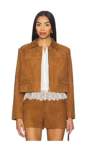 Cami Nyc Sullivan Suede Jacket