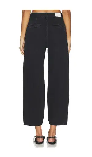 ICON DENIM LOS ANGELES Juno Wide Leg Jeans - Graphite Black