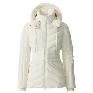 Mackage Nadia-nfz Fitted Down Jacket - Cream