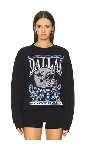 Junk Food Cowboys Helmet Crew Sweatshirt