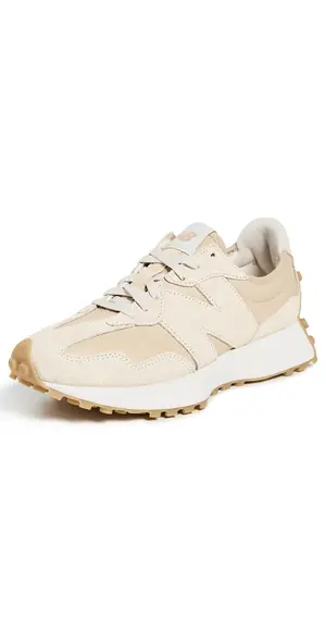 New Balance 327 Suede Paneled Sneakers For Women
