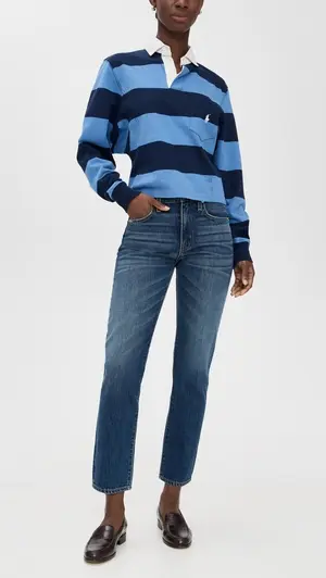 SLVRLAKE Amber Straight Leg Jeans