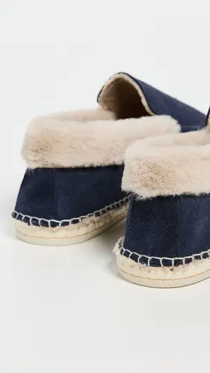 Manebí Fleece Lined Suede Slippers