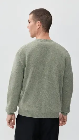 Maison Kitsuné Fox Head Milano Lambswool Sweater